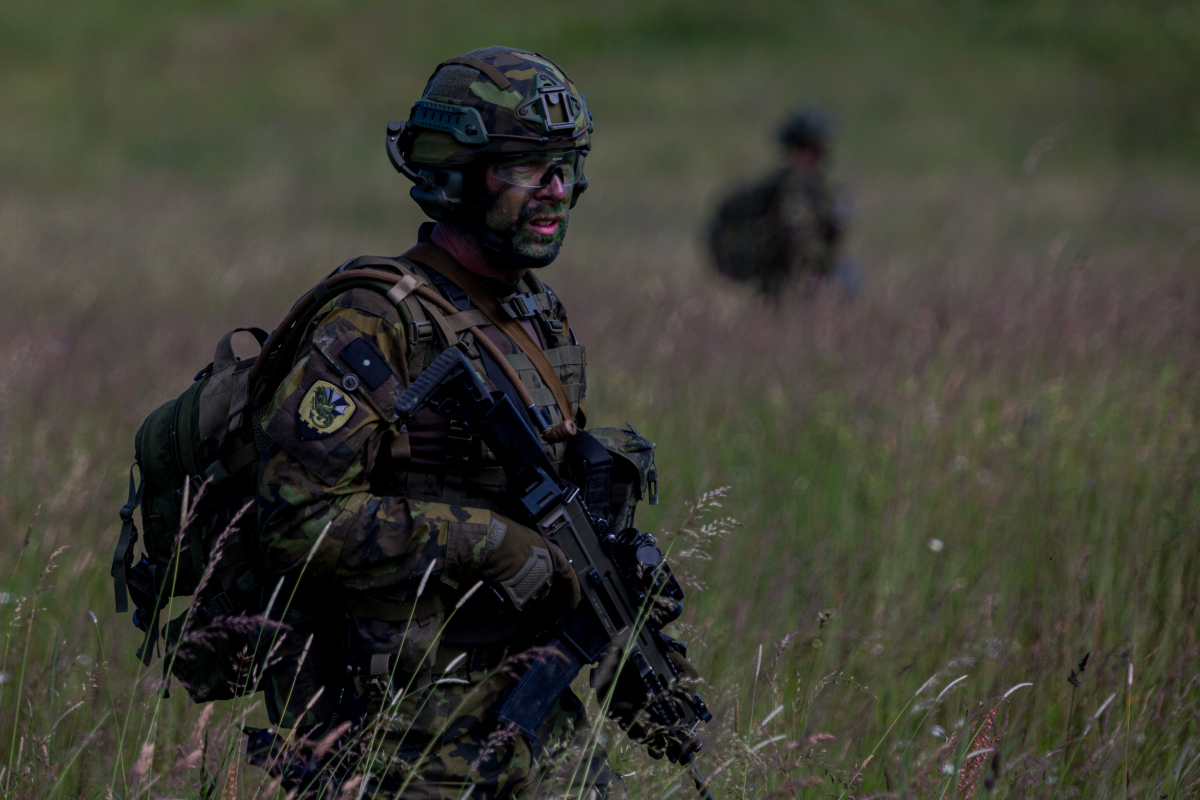 Vojenské cvičení Pěší roty AZ KVV Brno v obraze | kvv brno